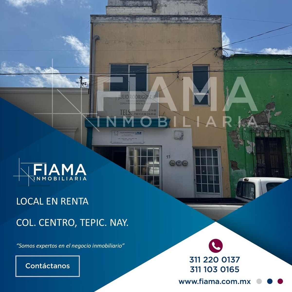 renta Local comercial en Tepic Centro, Tepic (EB-TT7622)- icasas.mx