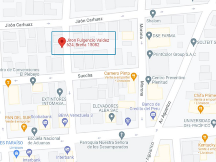 venta Terreno en Chacra Colorada, Breña (1062784)- LaEncontre.com.pe