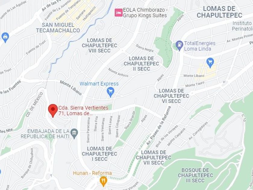 venta Casa en Lomas de Chapultepec, Miguel Hidalgo, CDMX (AP-VERTIENTES ...